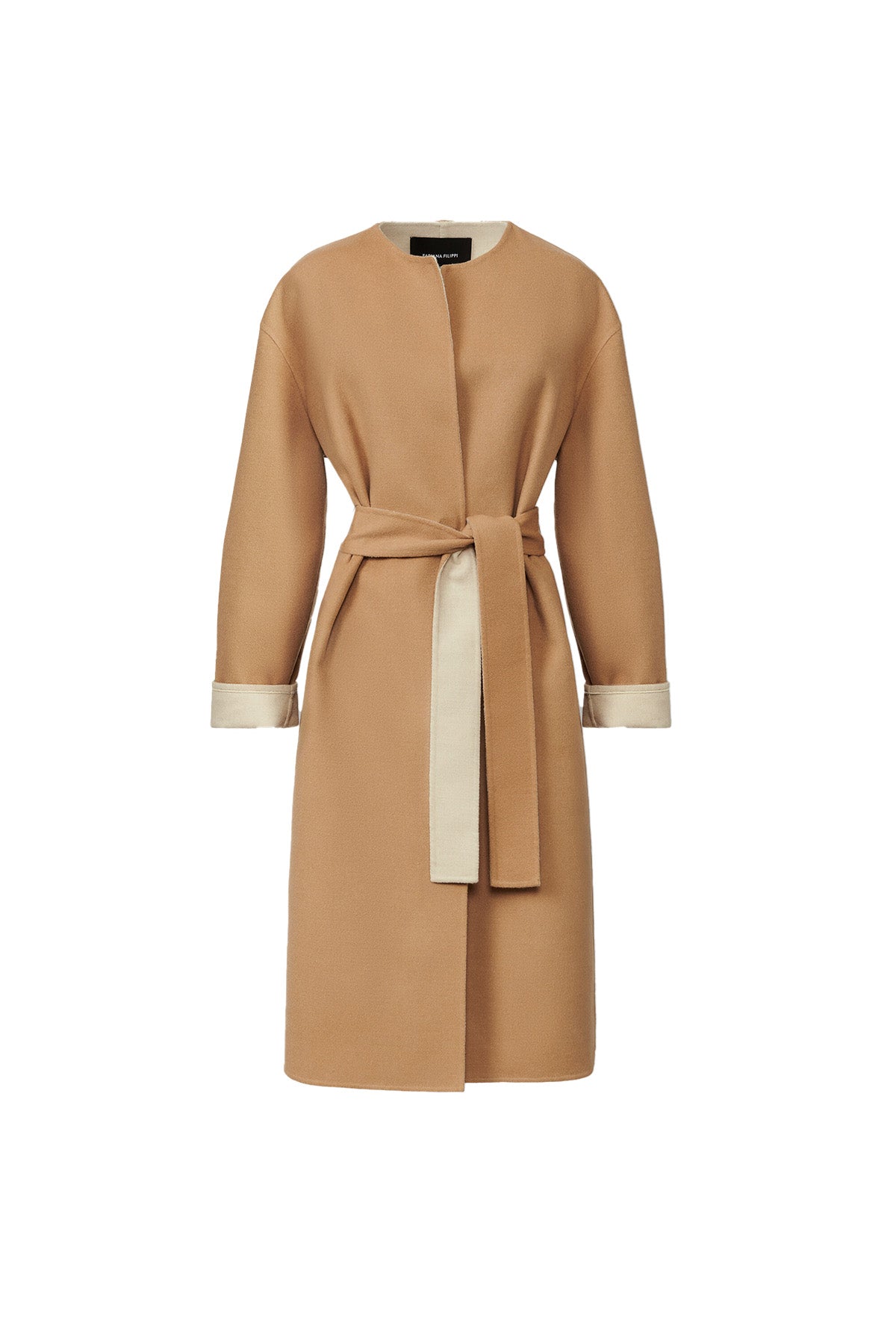 Wicker/Rope Double Faced Wool Coat– aquelboutique